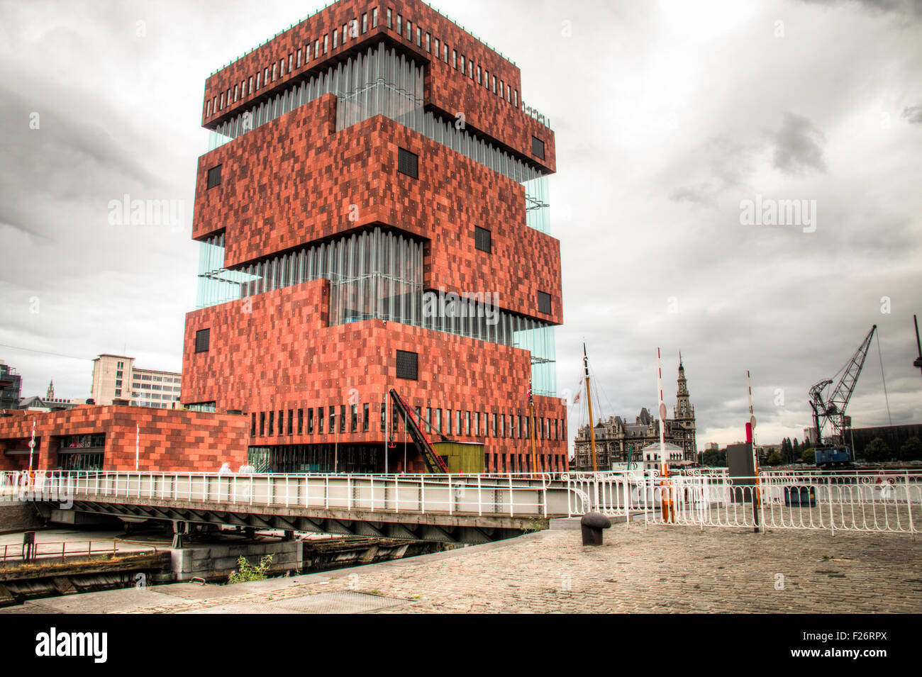 The MAS museum in Antwerp, Belgium Stock Photo - Alamy