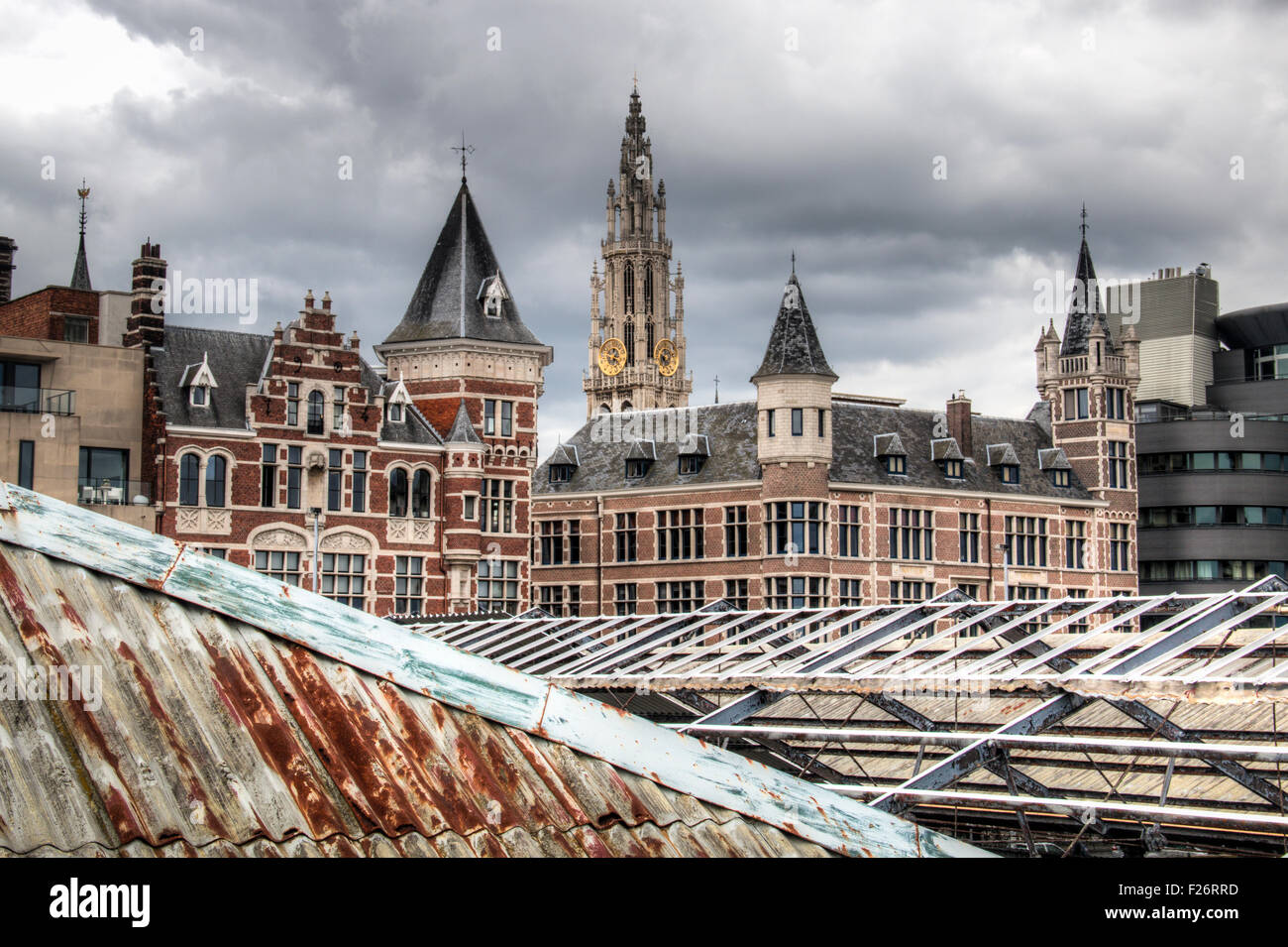 Antwerp view hi-res stock photography and images - Alamy