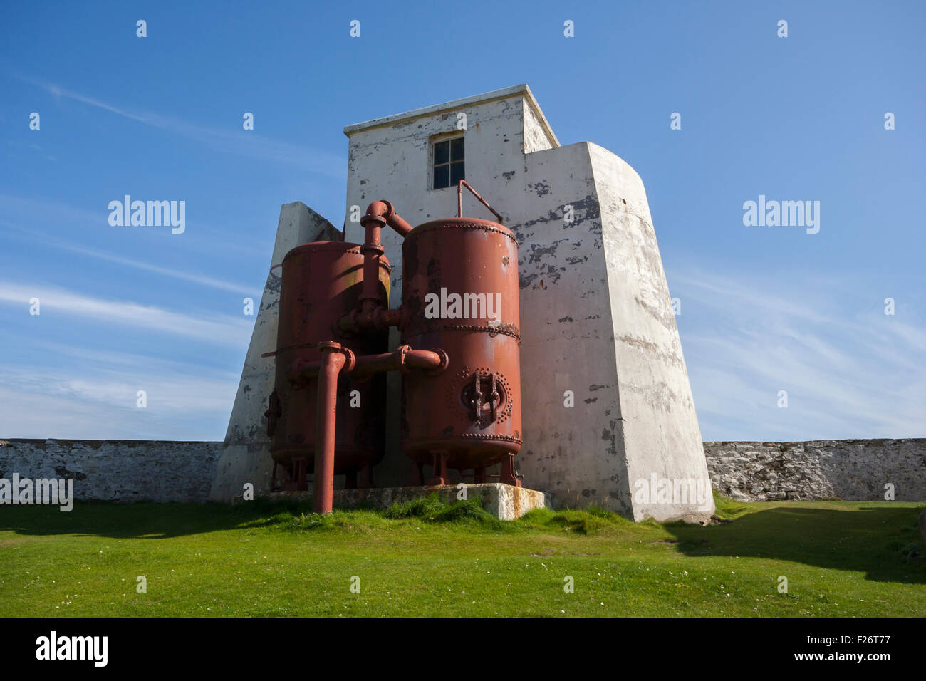 Sumburgh Head Lighthouse, Shetland, Northern Isles, Scotland, UK Stock ...