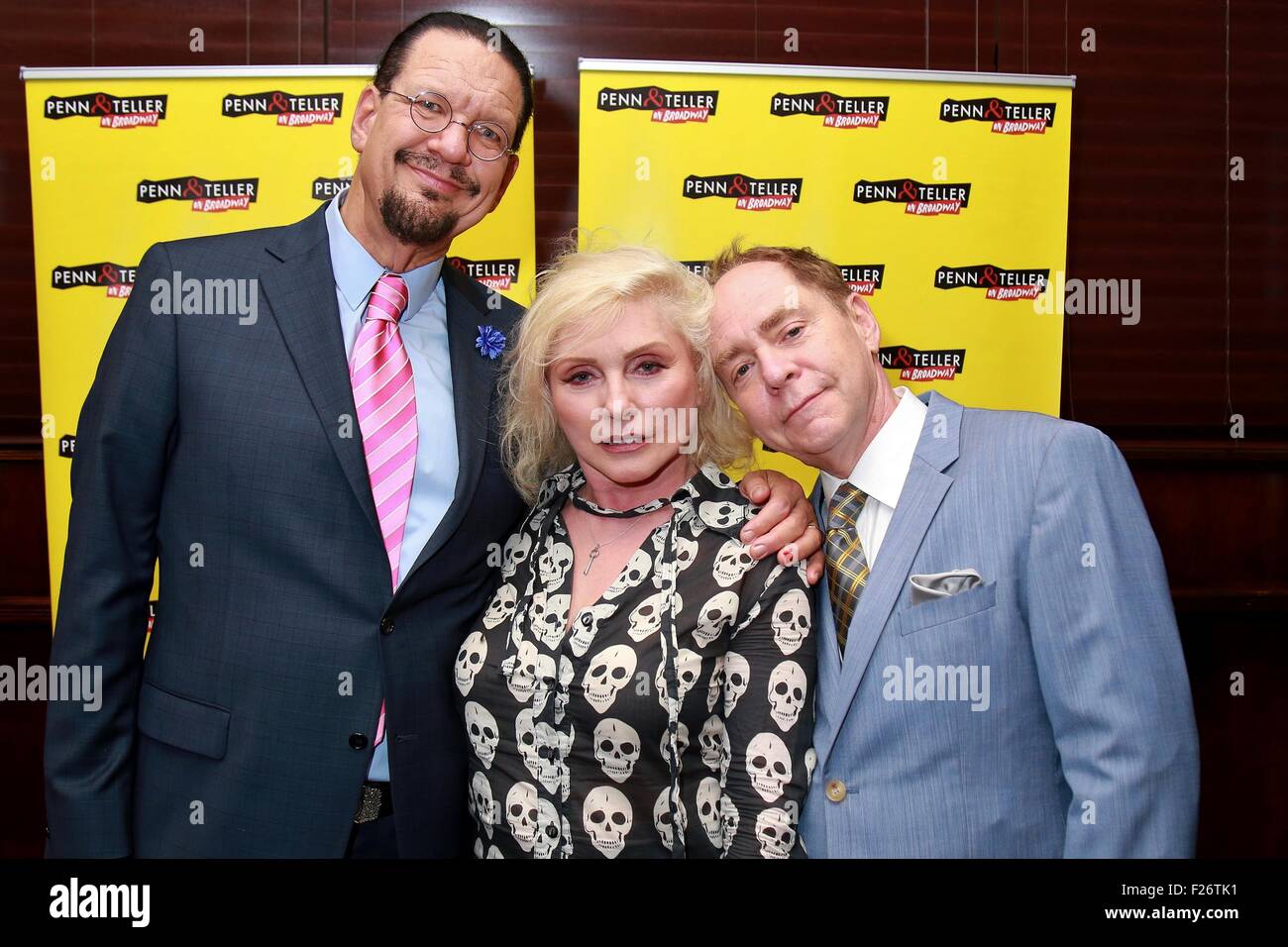 Opening night party for Penn and Teller On Broadway held at Sardi's ...