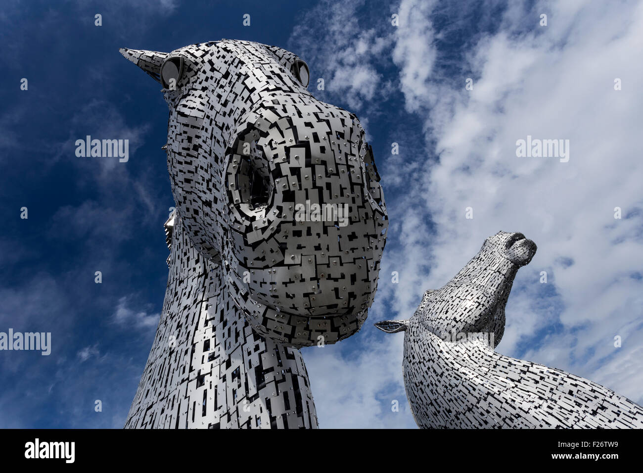 The Kelpies, The Helix, Falkirk, Scotland, UK Stock Photo - Alamy