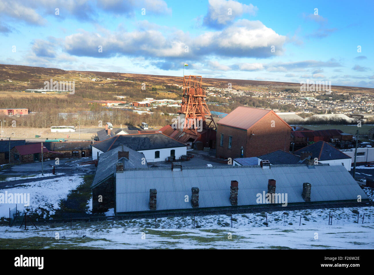 4TH FEBRUARY 2015 Generic stock picture of the pit head at Big Pit ...