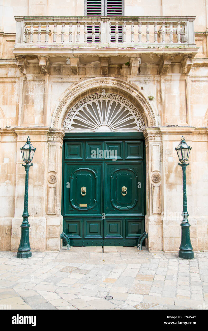 Old door in Bari, Italy Stock Photo - Alamy