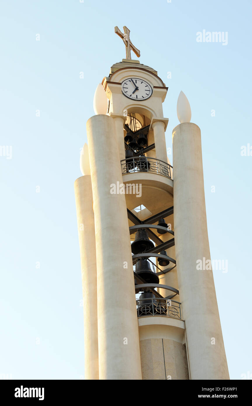 Clock tower of tirana hi-res stock photography and images - Alamy