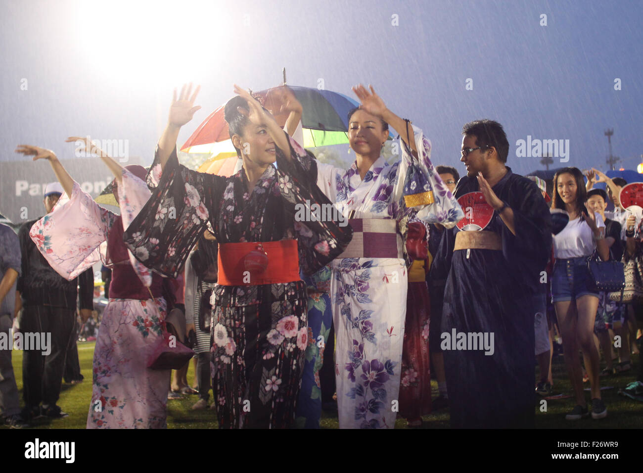 SHAH ALAM, MALAYSIA - SEPTEMBER 5: Bon-Odori Festival in Shah Alah, on September 5, 2015 ...