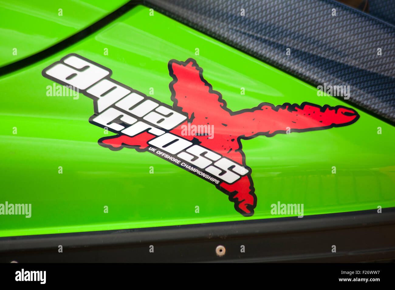 Aqua Cross detail on jet ski at Grand Prix of the Sea Aqua X Jetski ...