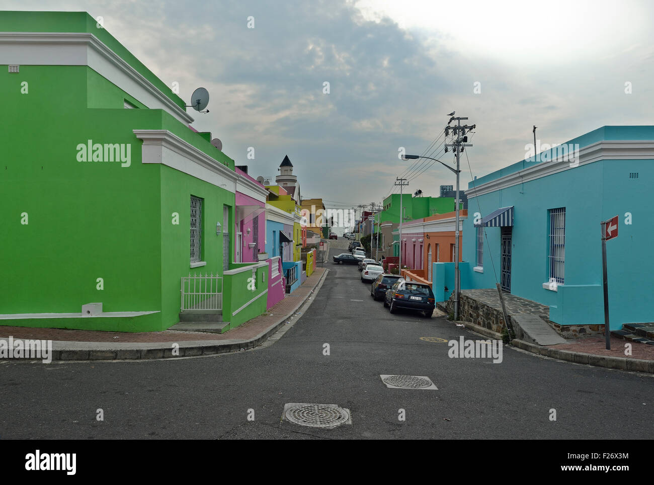 South Africa, Cape Town, Bo Kaap district Stock Photo - Alamy