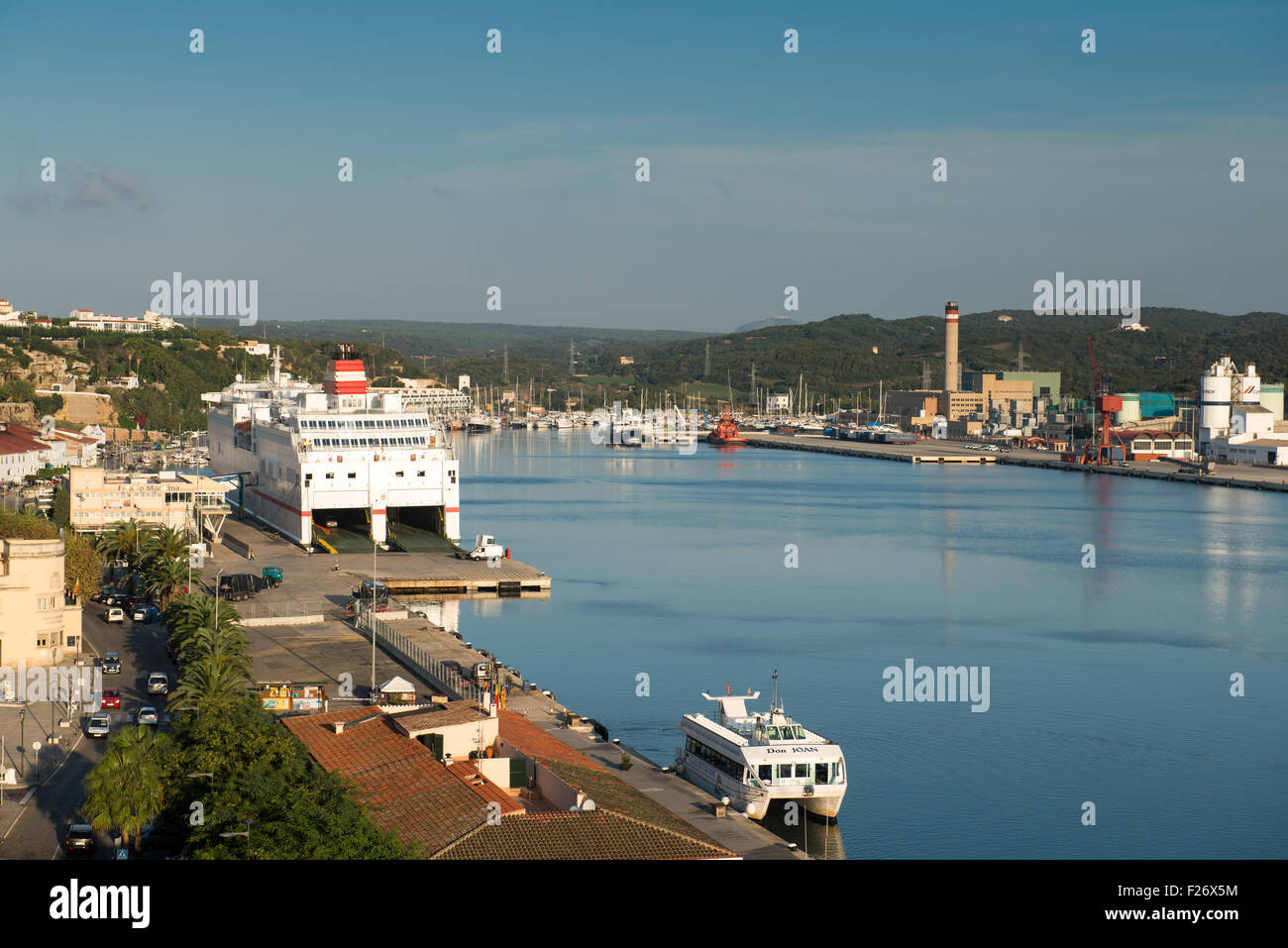 Menorca mahon beach hi-res stock photography and images - Alamy