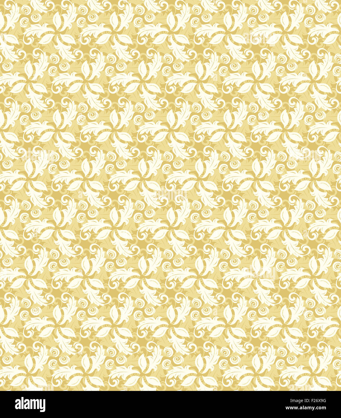 Floral Fine Seamless Pattern Stock Photo - Alamy
