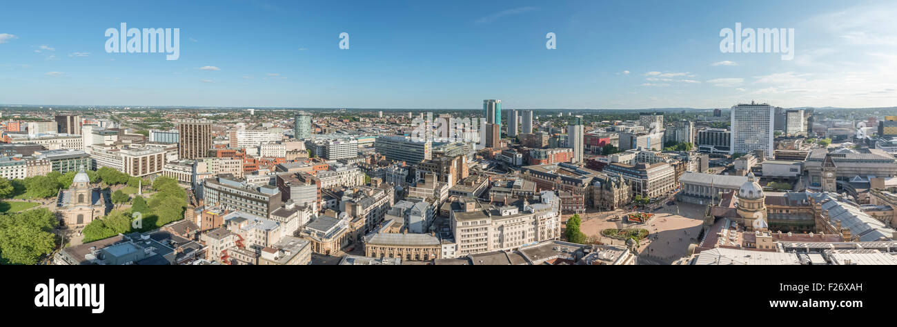 A cityscape of Birmingham city centre, England Stock Photo - Alamy