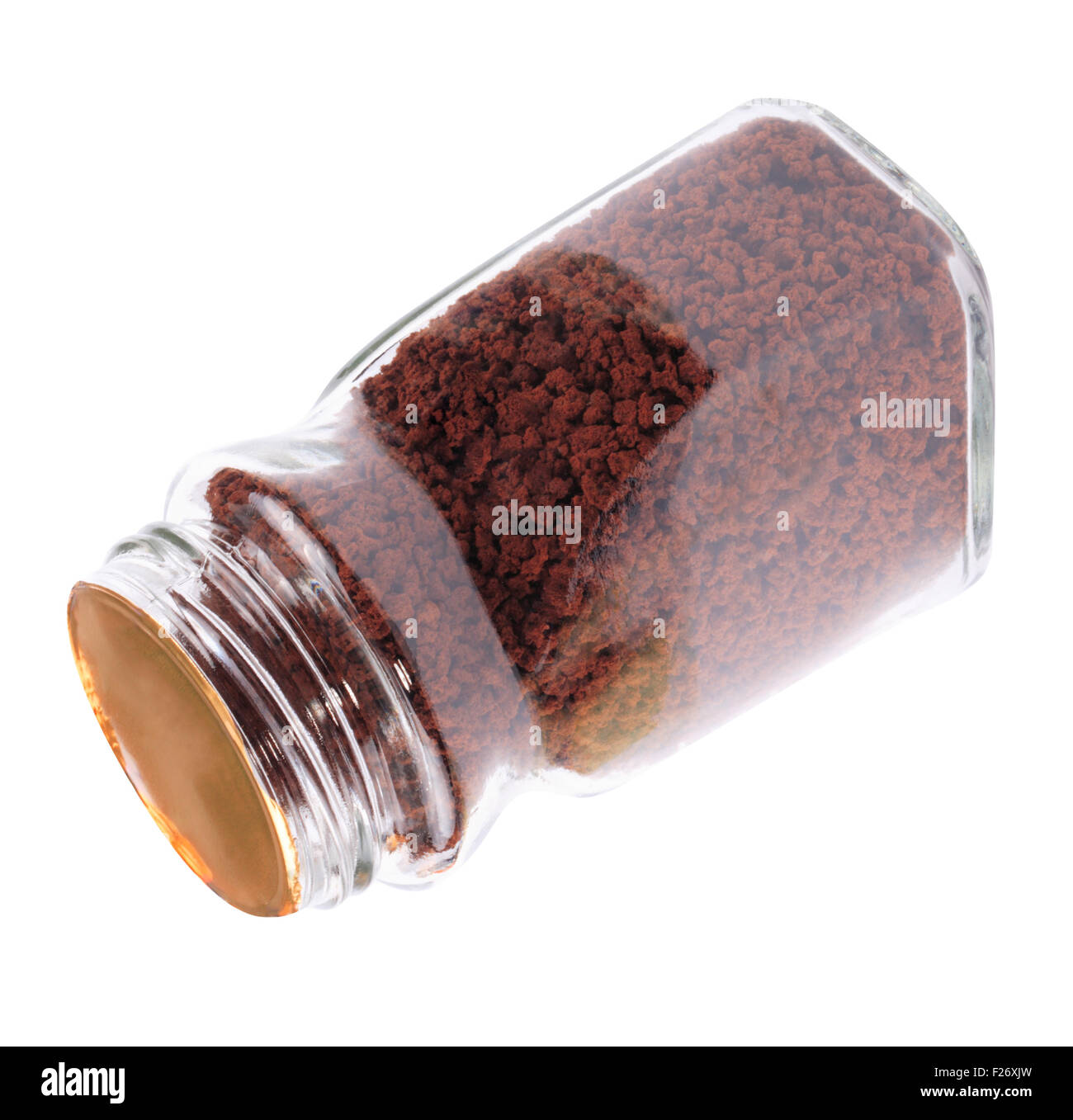 Jar of Instant Coffee Isolated Stock Photo - Alamy