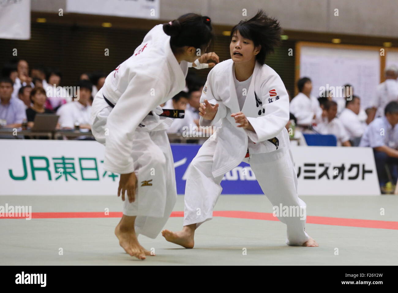 Saitama, Japan. 12th Sep, 2015. Uta Abe () Judo : All Japan Juior Judo ...
