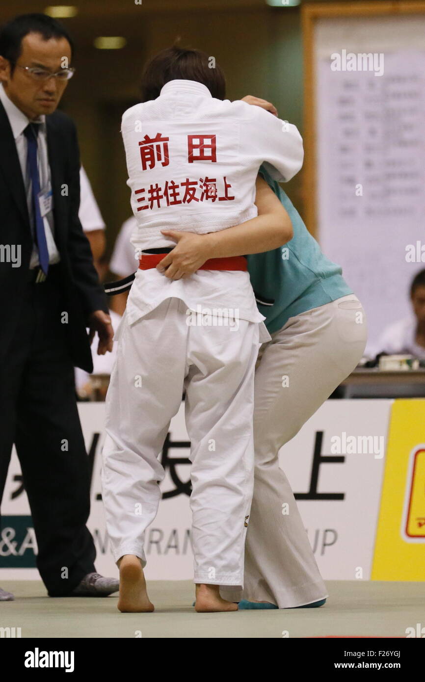 Saitama, Japan. 12th Sep, 2015. Chishima Maeda Judo : All Japan Juior ...