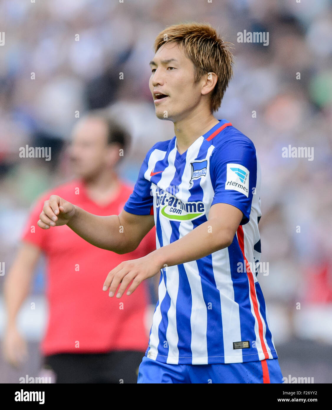 Berlin, Germany. 12th Sep, 2015. Berlin's Genki Haraguchi in action ...