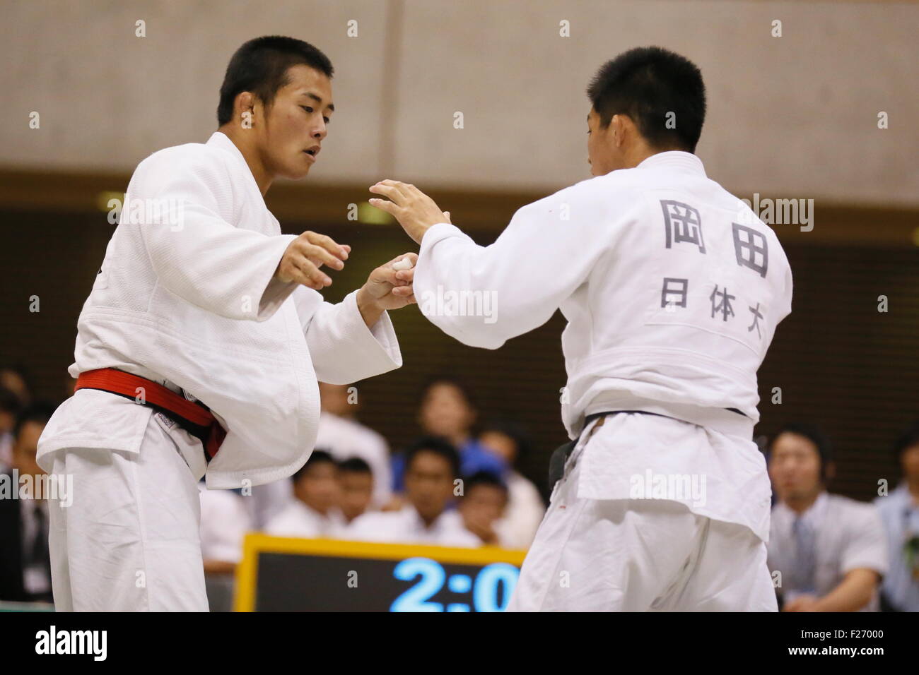 Saitama, Japan. 12th Sep, 2015. Yuji Yamamoto () Judo : All Japan Juior ...