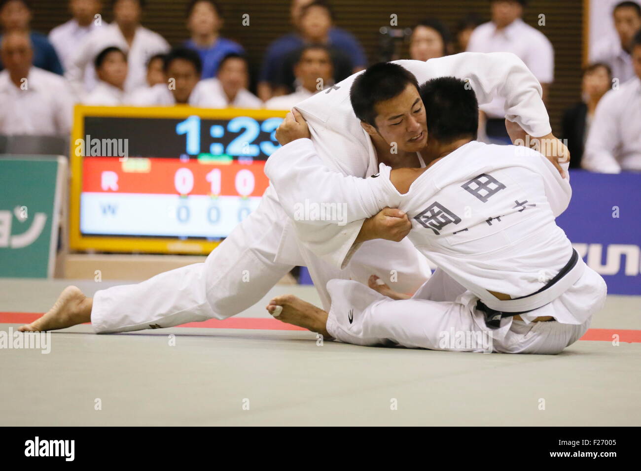 Saitama, Japan. 12th Sep, 2015. Yuji Yamamoto () Judo : All Japan Juior ...