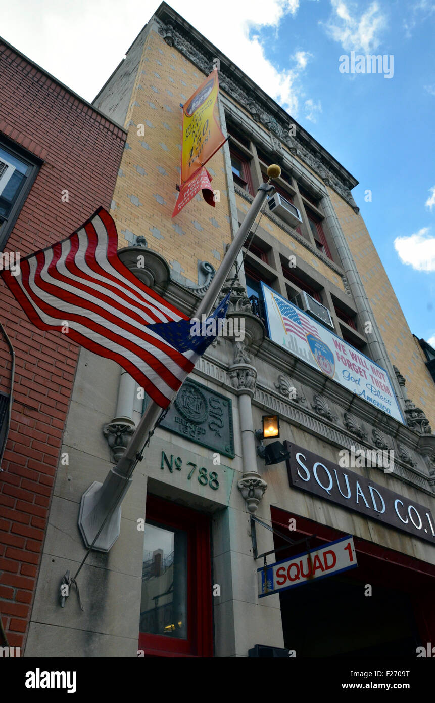 squad co 1 park slope FDNY fire station Stock Photo - Alamy