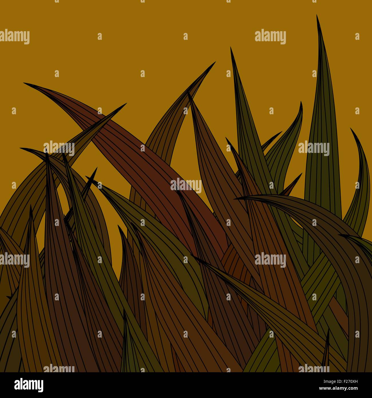 Abstract Brown Wave Pattern Stock Vector Image & Art - Alamy