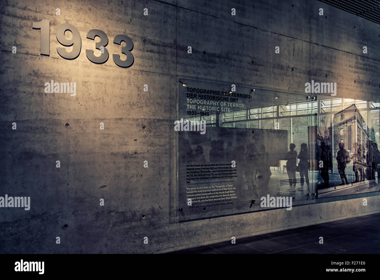 Berlin Topography of Terror indoor and outdoor museum & memorial ...