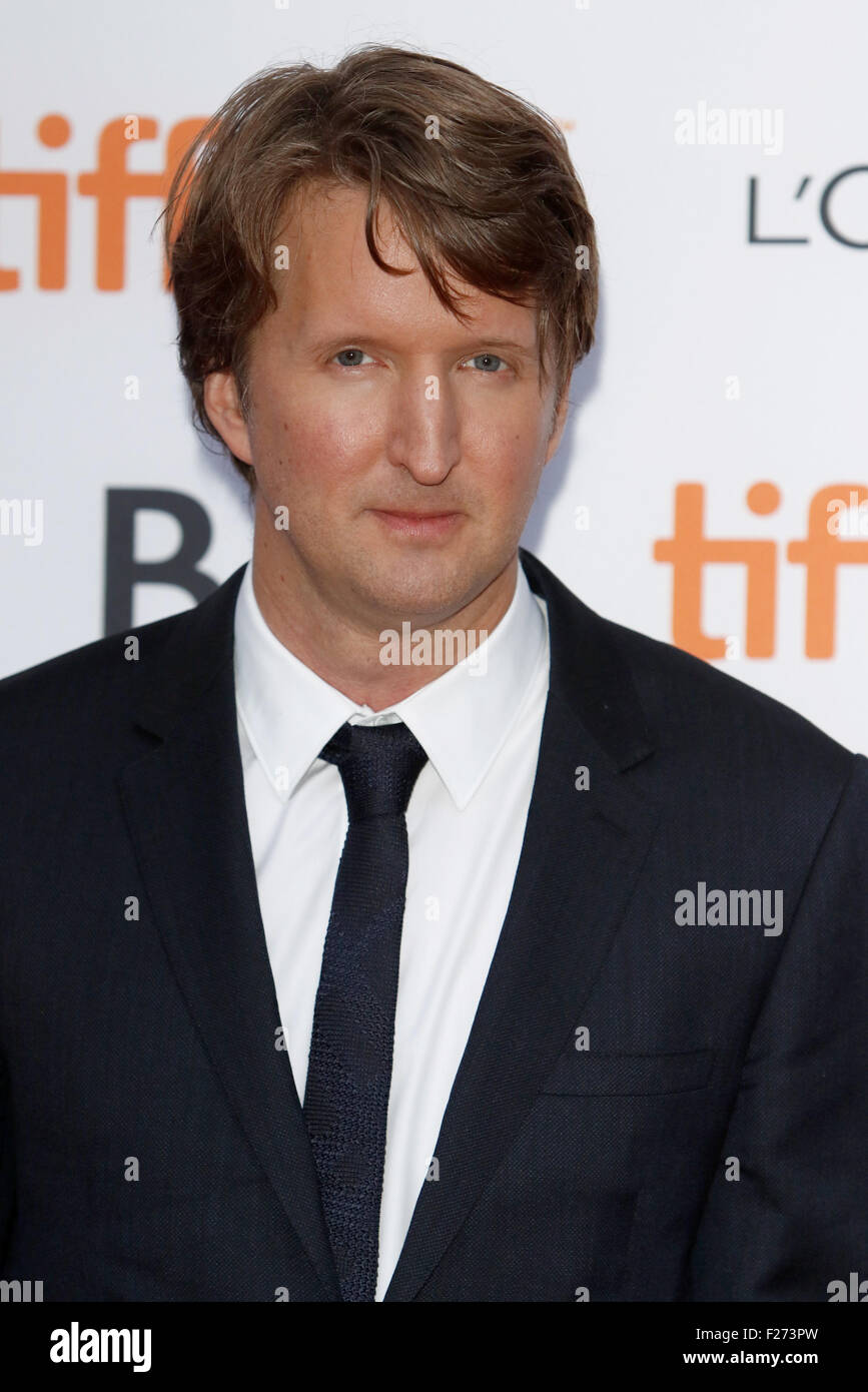 Director Tom Hooper attends the premiere of The Danish Girl during the ...