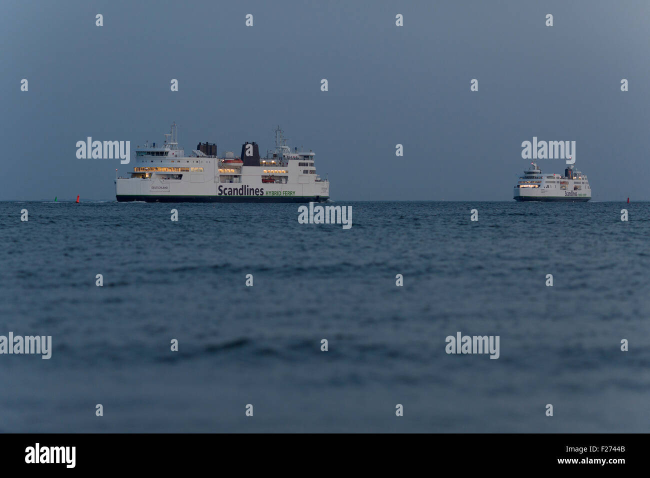 Train denmark night hi-res stock photography and images - Alamy