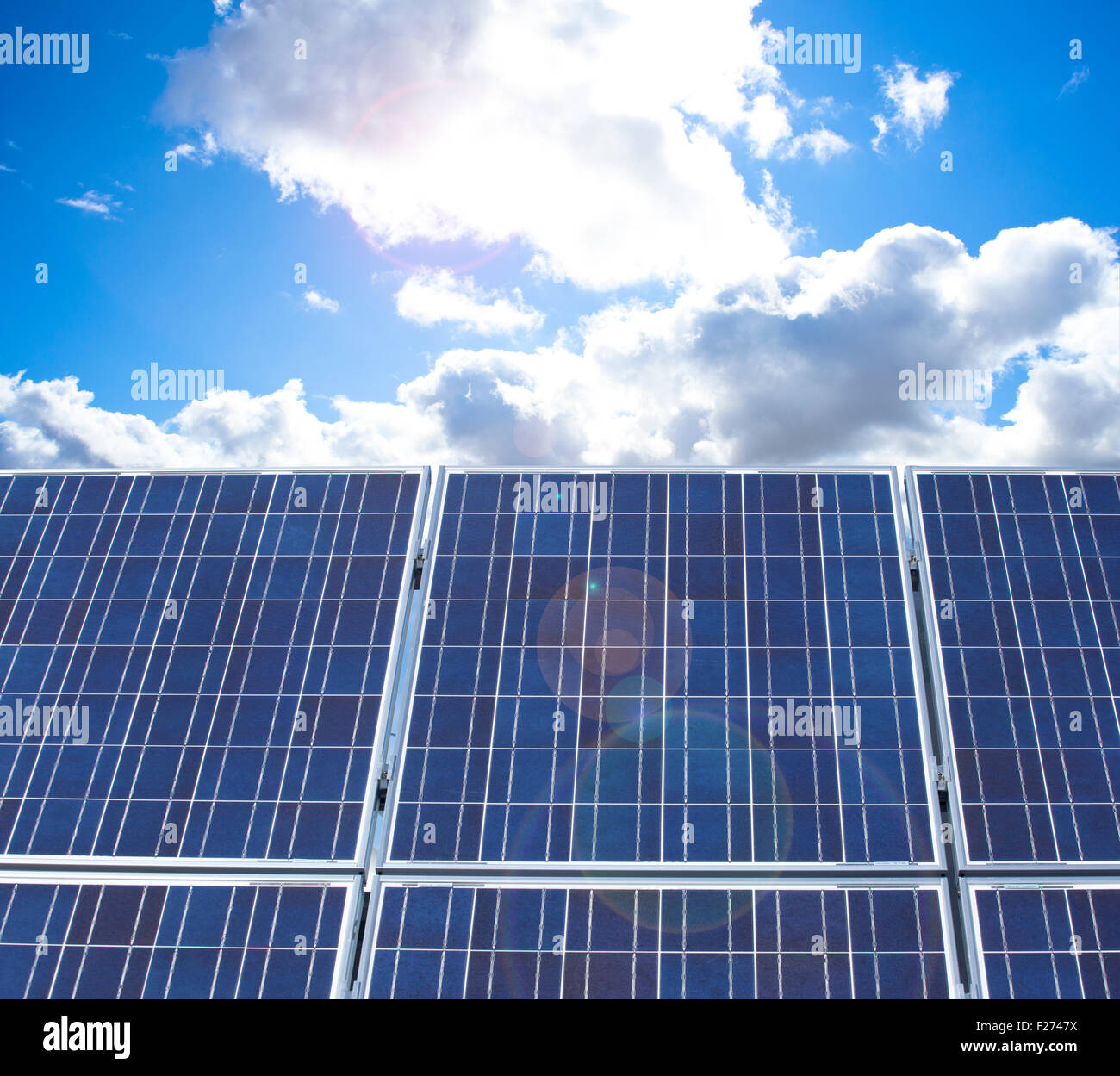 Photo of the Photovoltaic panels Stock Photo - Alamy