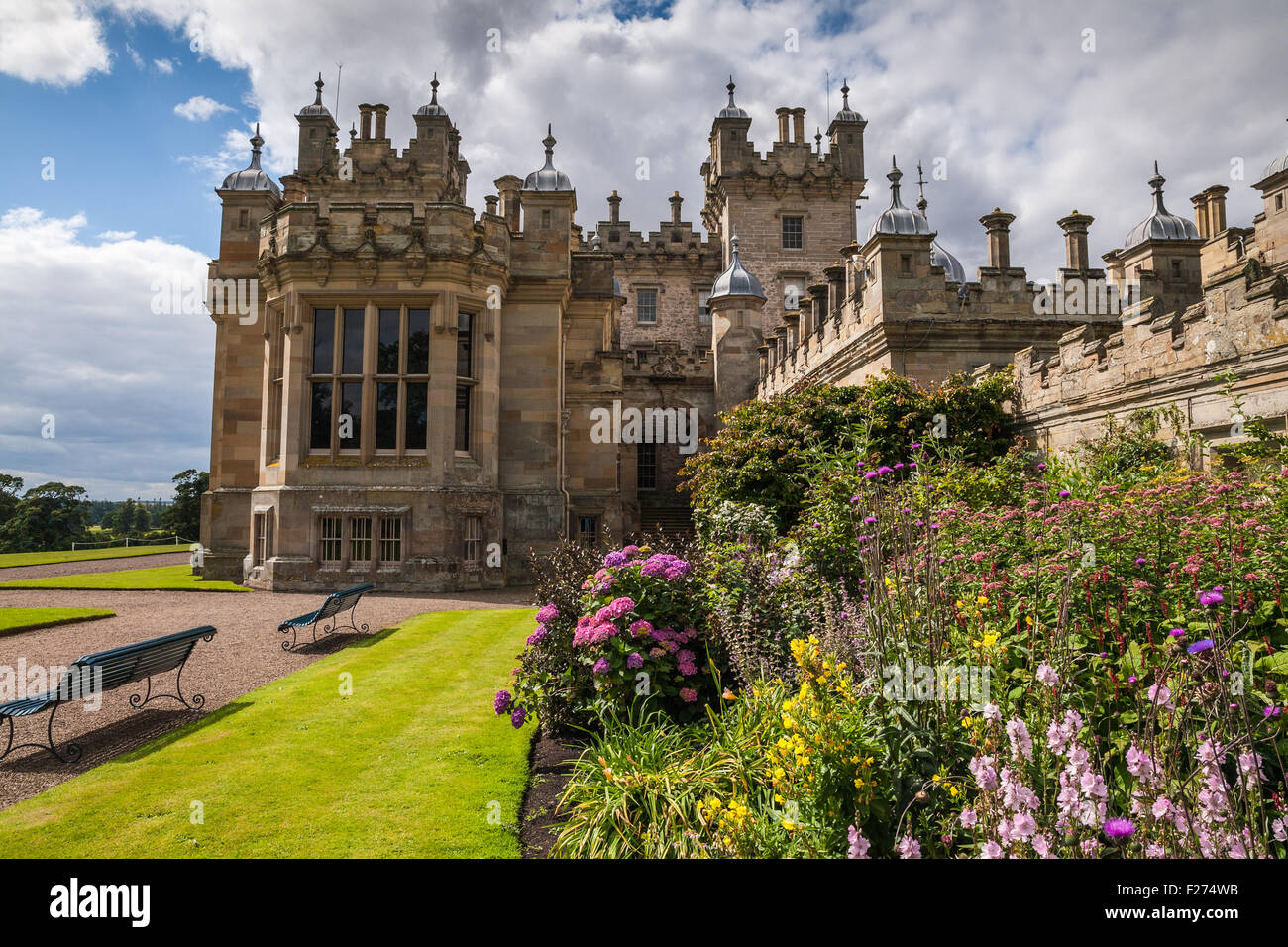 Floors castle, Scotland Stock Photo - Alamy