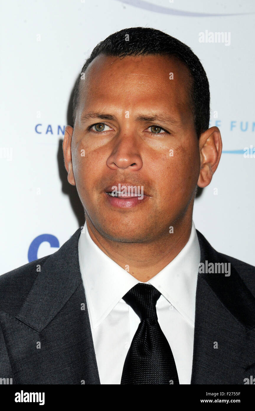 New York City. 11th Sep, 2015. Alex Rodriguez attends the annual ...