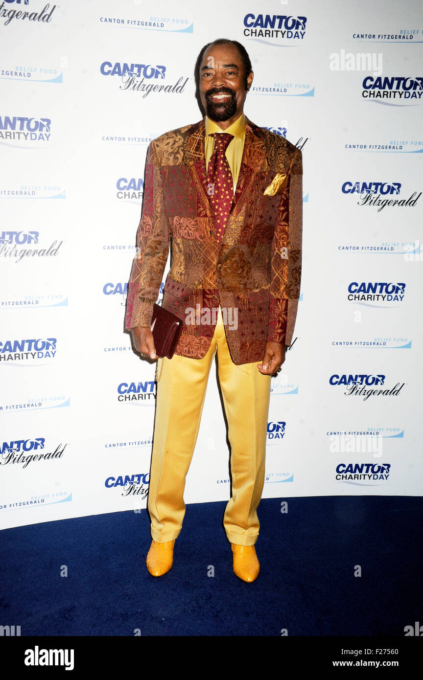 New York City. 11th Sep, 2015. Walt Frazier attends the annual Charity ...