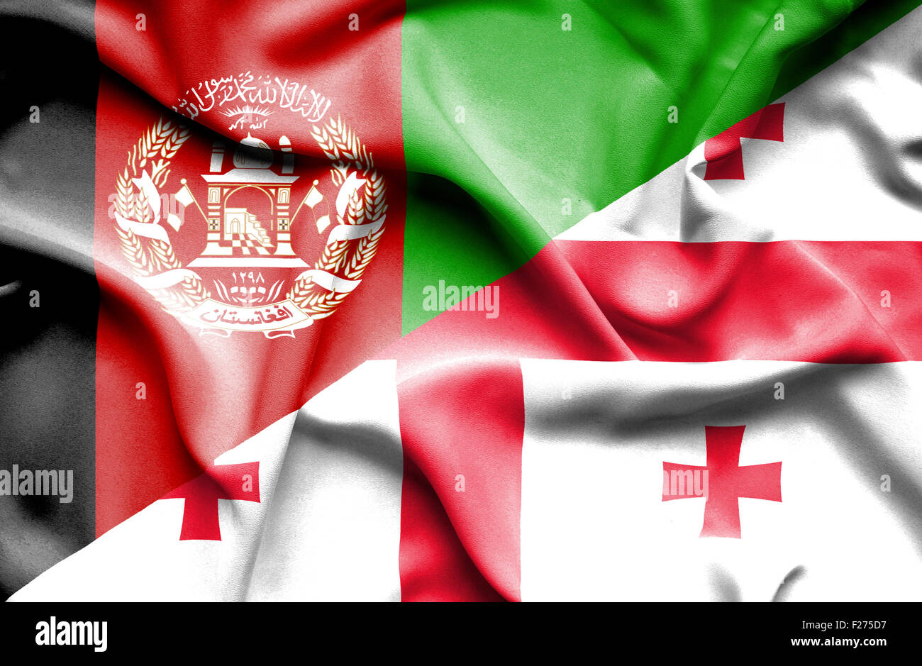 Georgia afghanistan flag hi-res stock photography and images - Alamy
