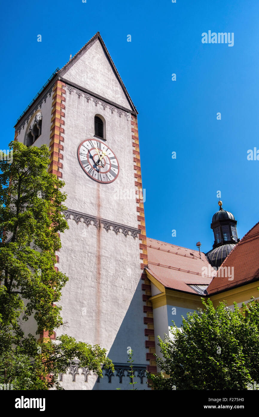 Bavarian clock tower hi-res stock photography and images - Alamy