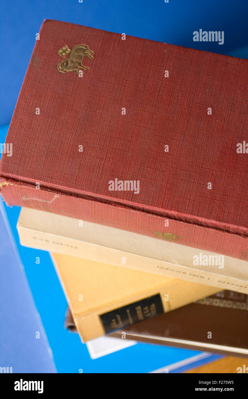 A lot of various Books Stock Photo - Alamy