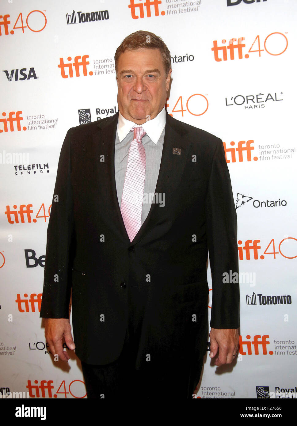 Actor John Goodman attends the premiere of Trumbo during the 40th ...