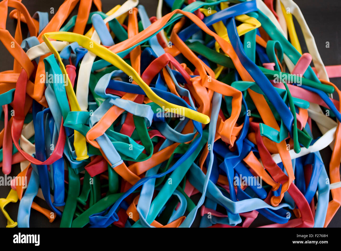 A lot of Toy ballons deflated Stock Photo - Alamy