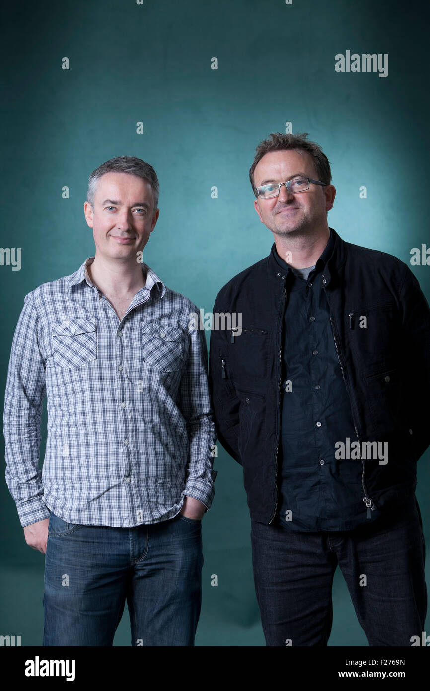 Adrian Searle (left), writer, and David Barbour, photographer, at the ...
