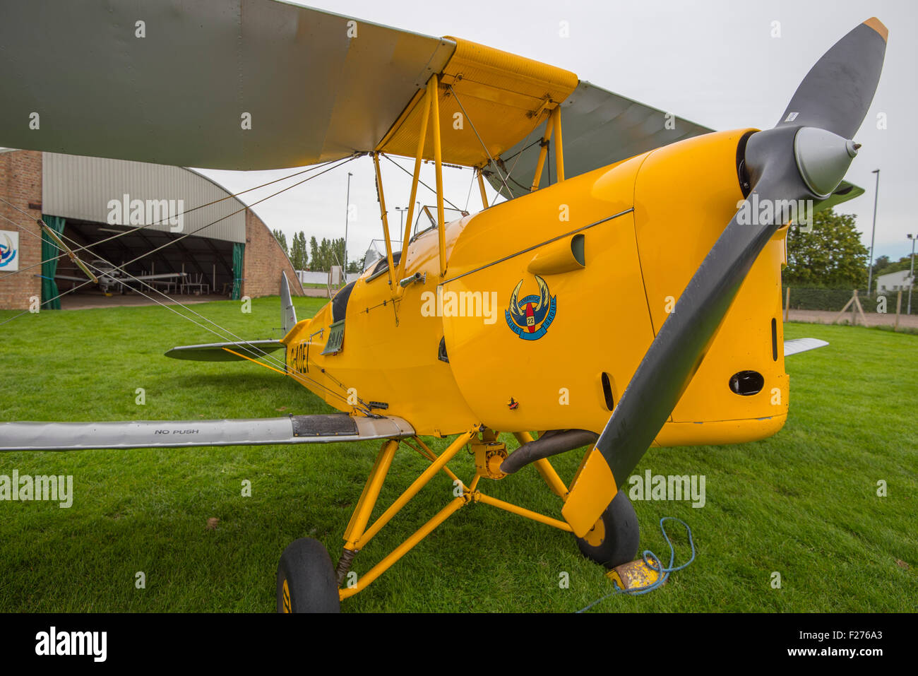 Cambridge Flying Groups de Havilland DH82a Tiger Moth 1939 Stock Photo - Alamy