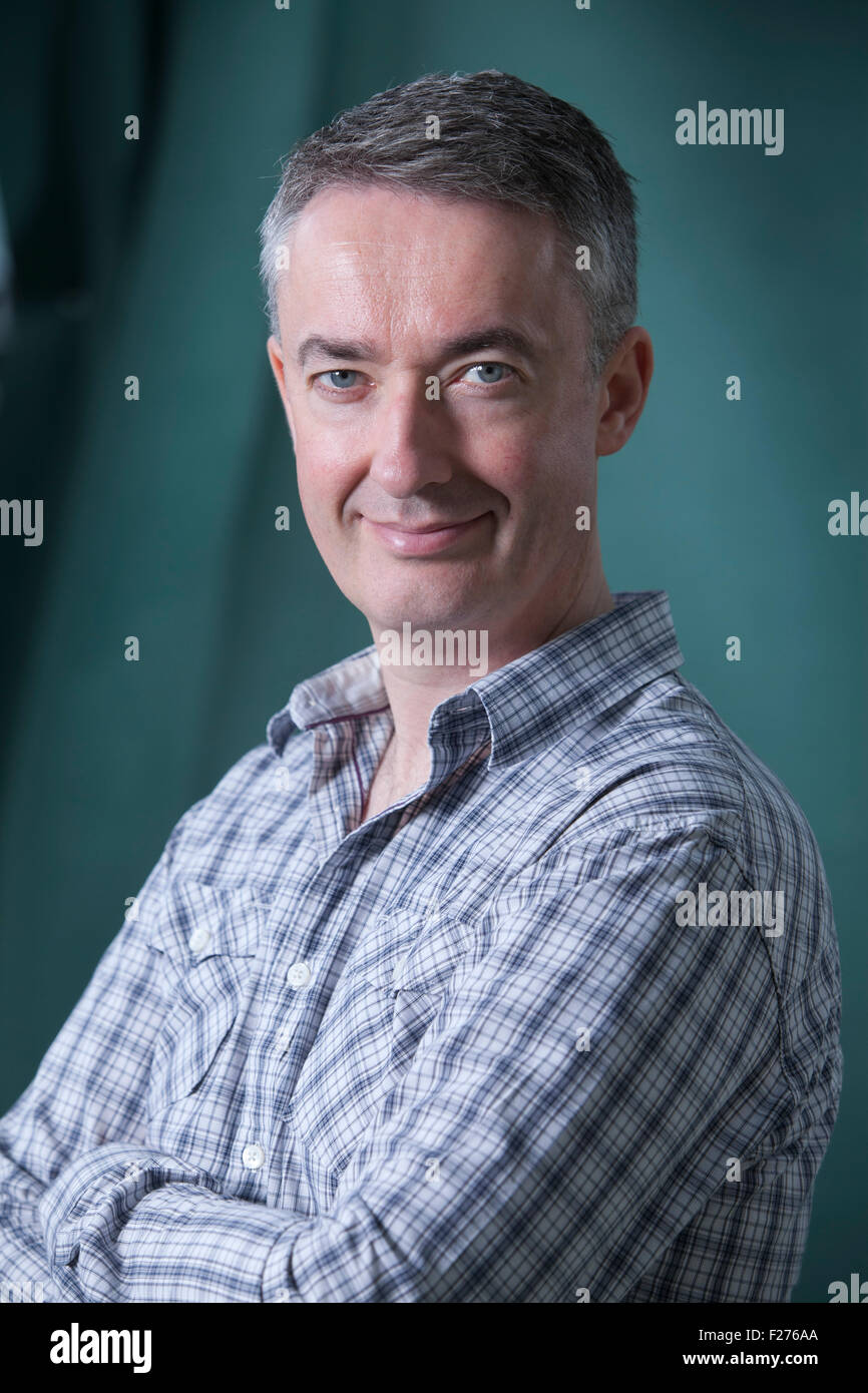 Adrian Searle, writer, at the Edinburgh International Book Festival ...