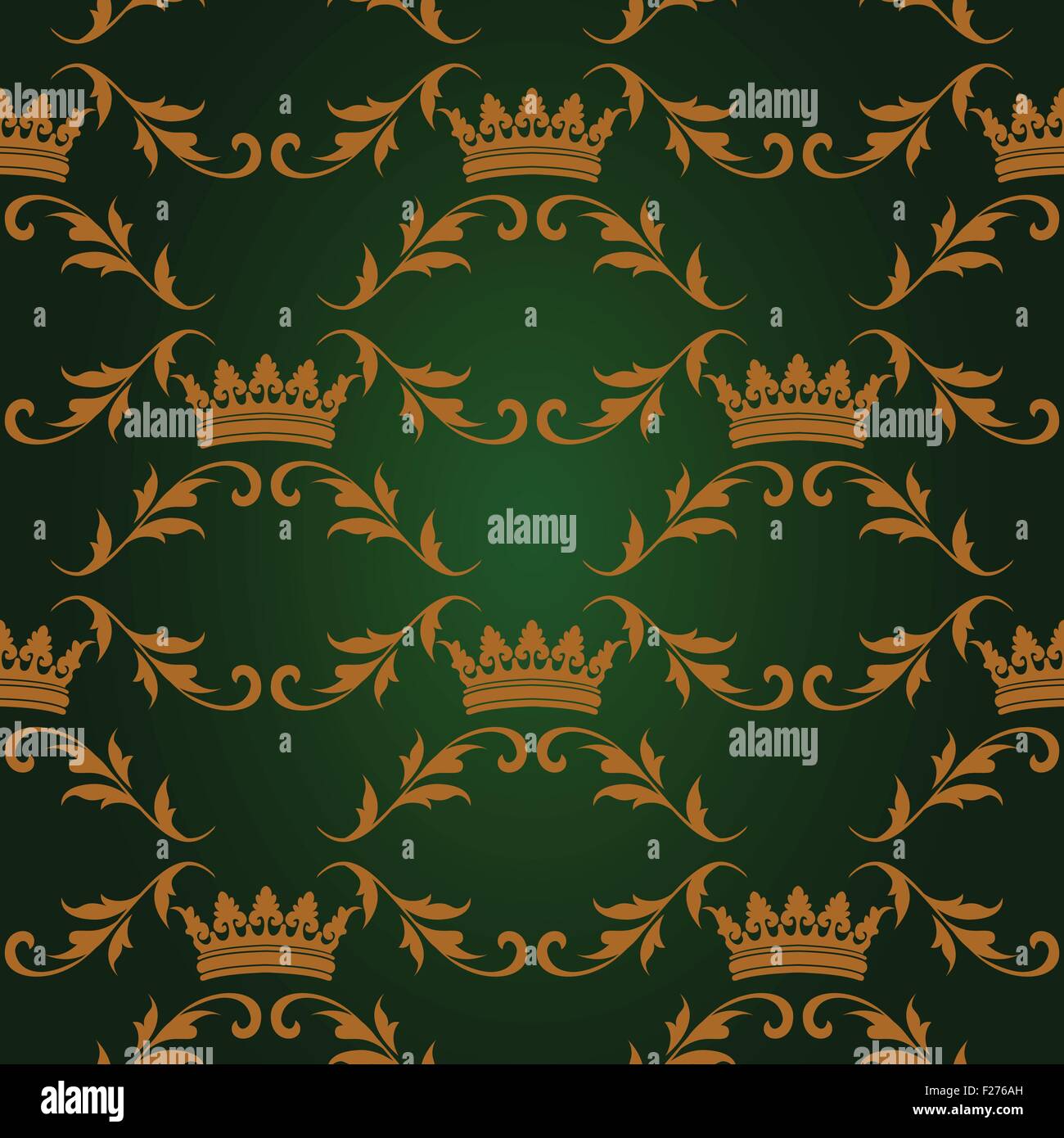 Seamless gold pattern with king crowns hi-res stock photography and ...