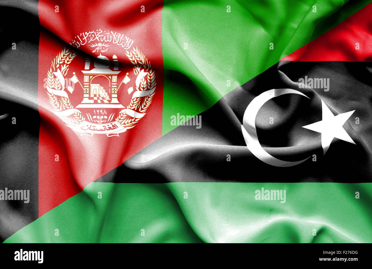 Afghanistan libya flag hi-res stock photography and images - Alamy