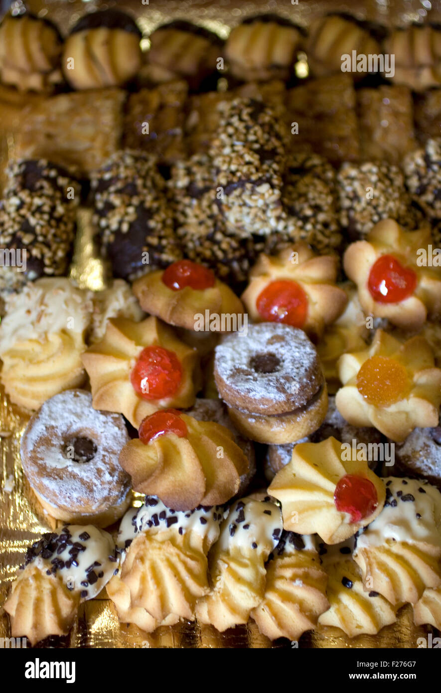 A lot of various pastries Stock Photo - Alamy