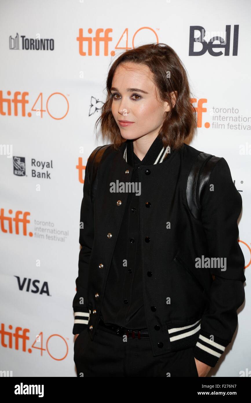 Actress Ellen Page attends the premiere of Into The Forest during the ...