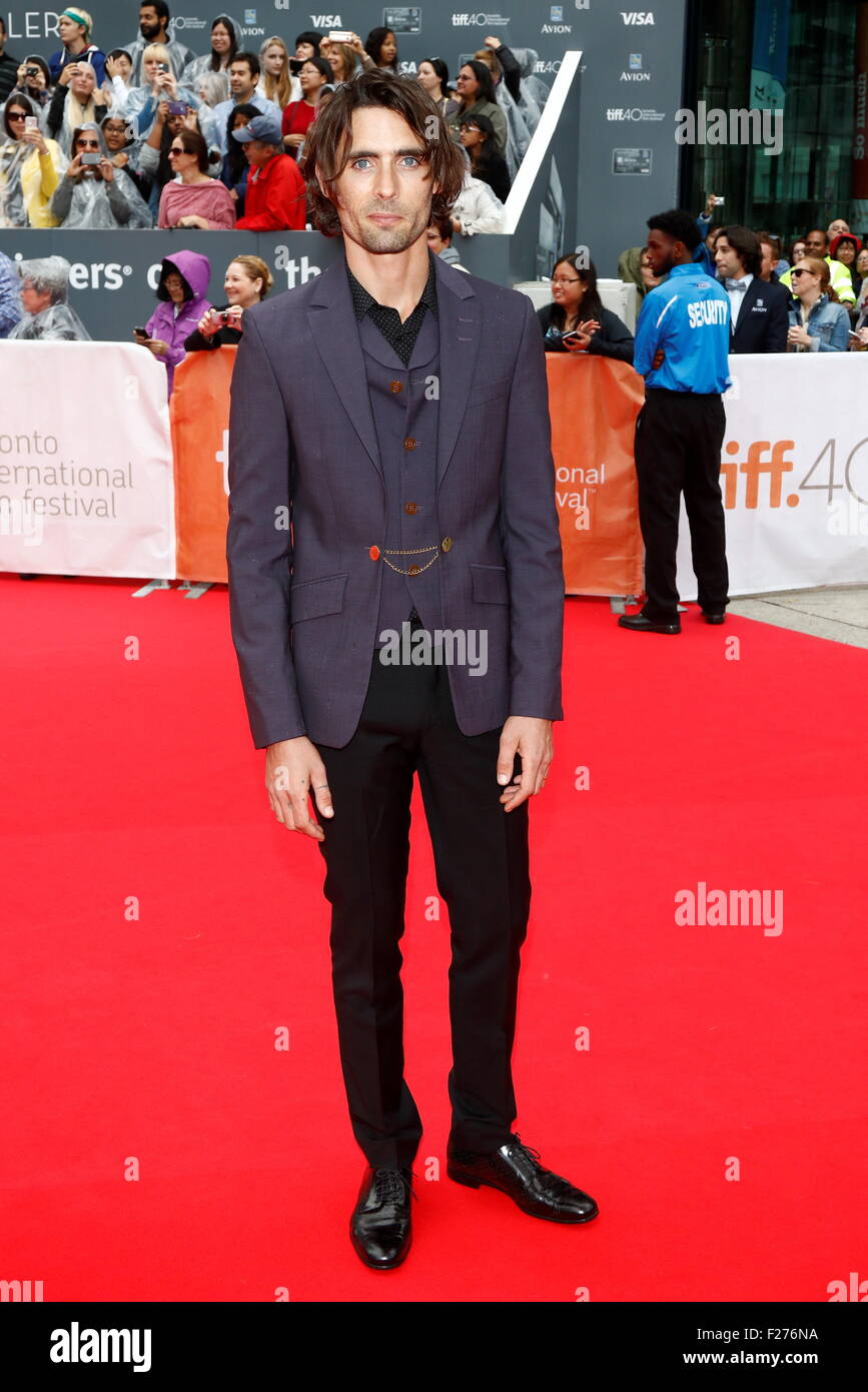 Actor Tyson Ritter attends the premiere of Miss You Already during the ...