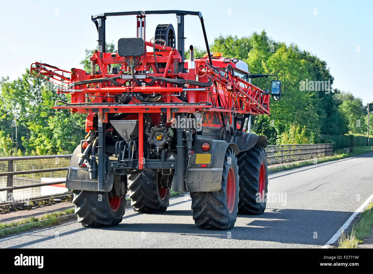 Self crop sprayer driving along hi-res stock photography and images - Alamy