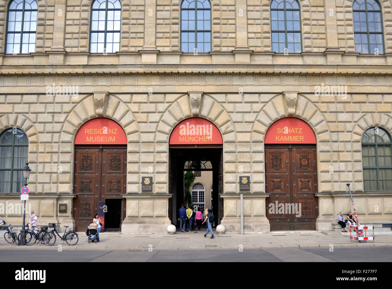 Germany, Bavaria, Munich, Residenz, old Residence of the Dukes of ...