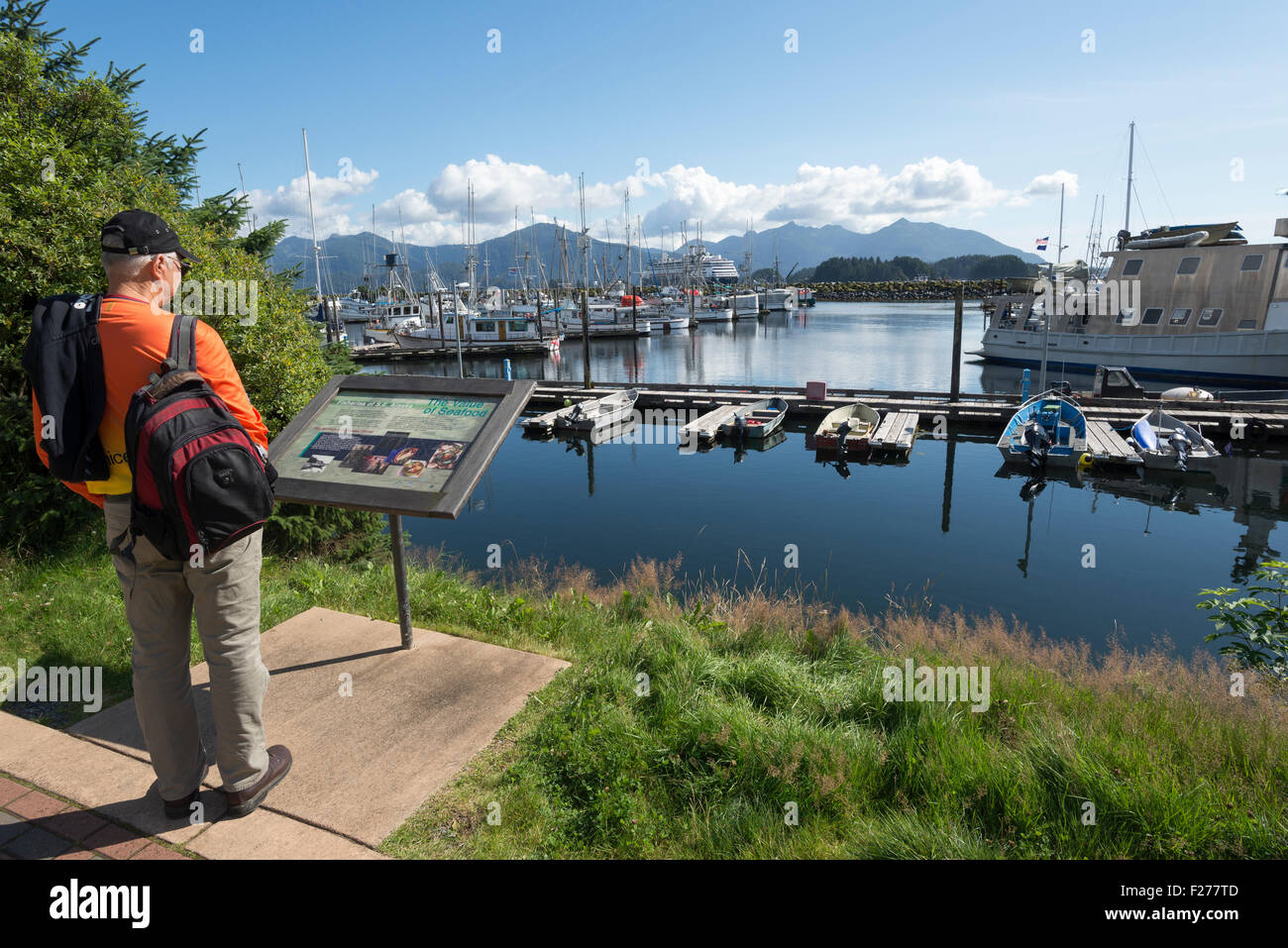 Alaska sitka boats harbor hi-res stock photography and images - Alamy