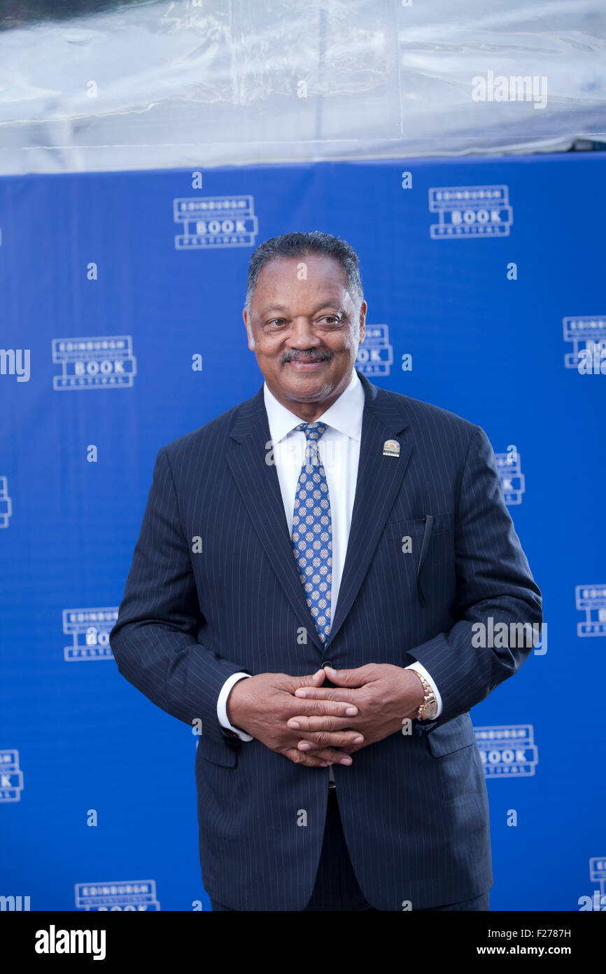 Jesse Jackson, the American civil rights activist and Baptist minister ...