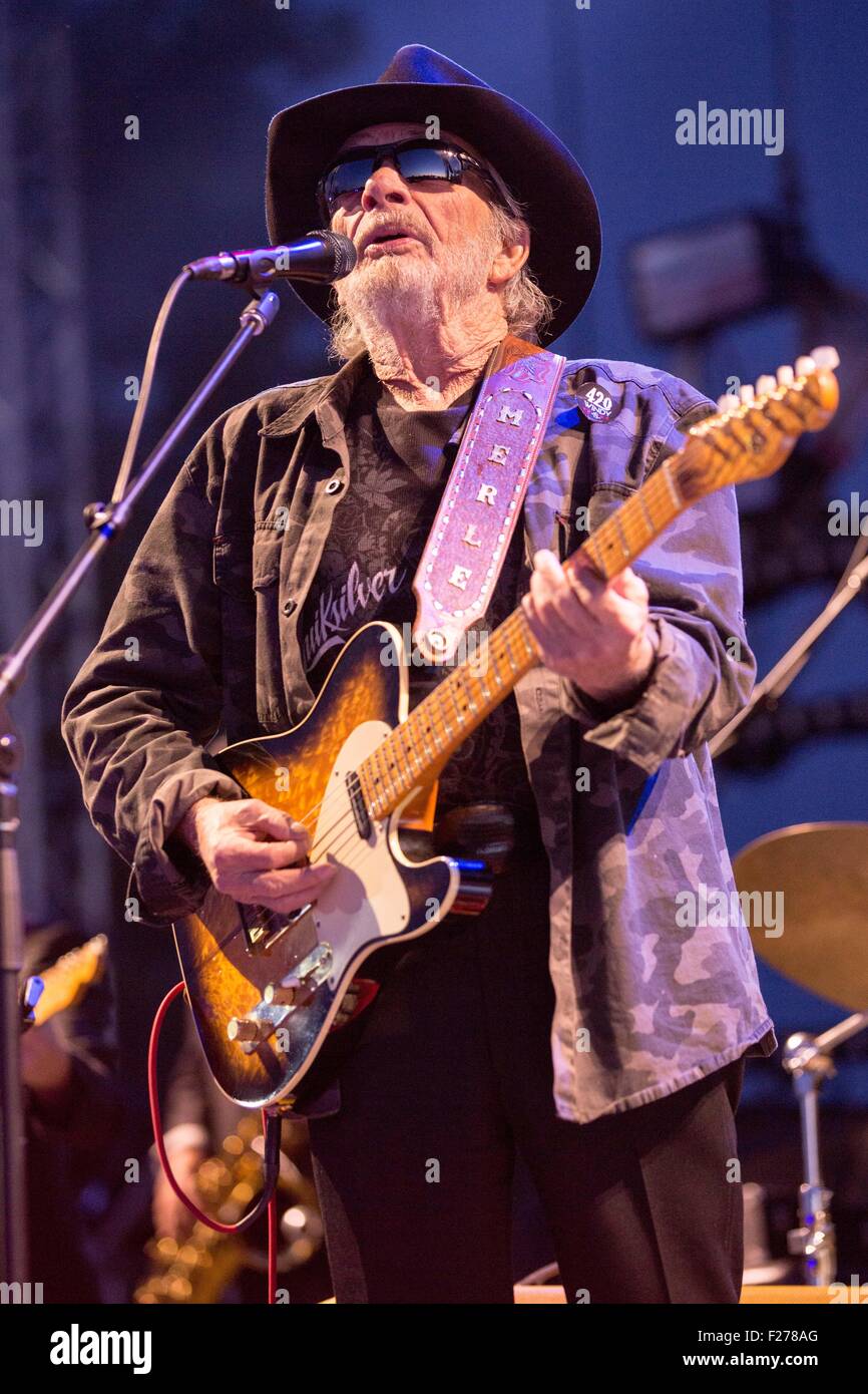 Chicago, Illinois, USA. 12th Sep, 2015. Country legend MERLE HAGGARD ...