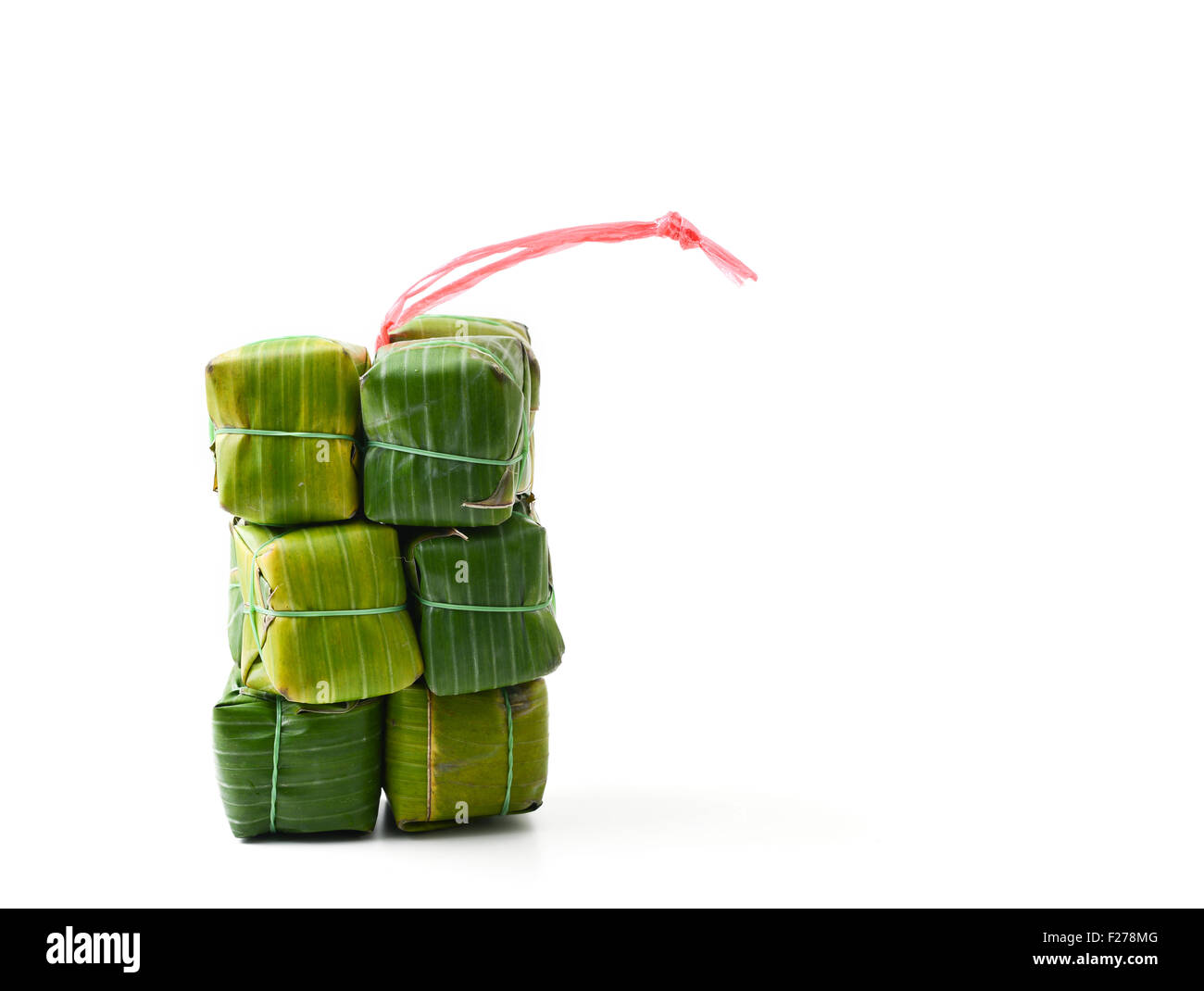 Thailand banana leaf Cut Out Stock Images & Pictures - Alamy