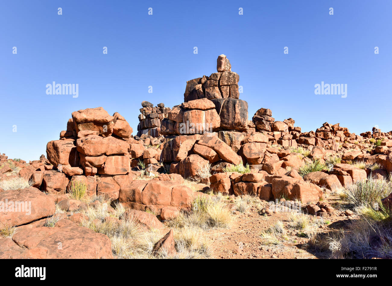 Giant's Playground, a natural rock garden in Keetmanshoop, Namibia ...