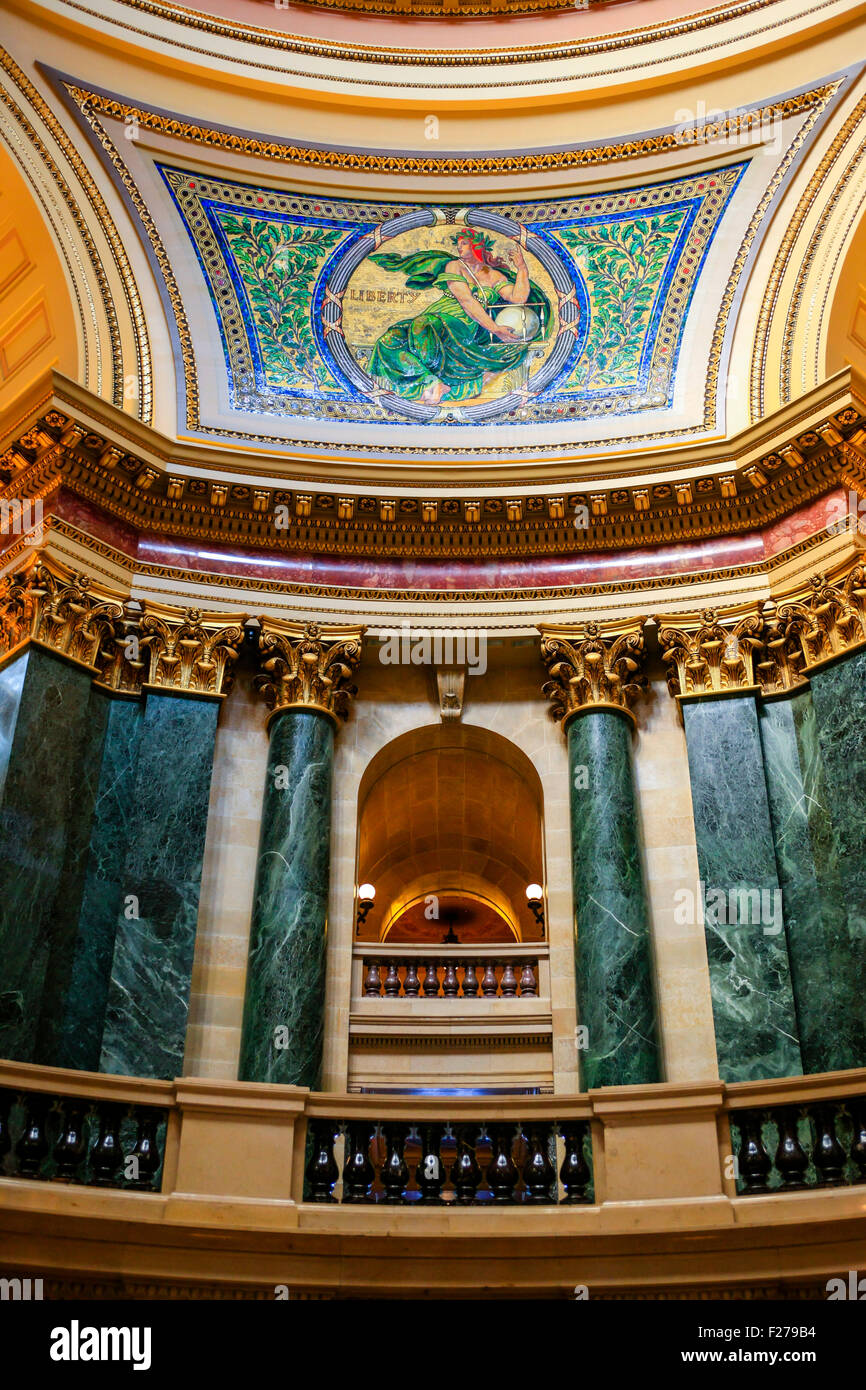 Capitol rotunda inside state building hi-res stock photography and ...